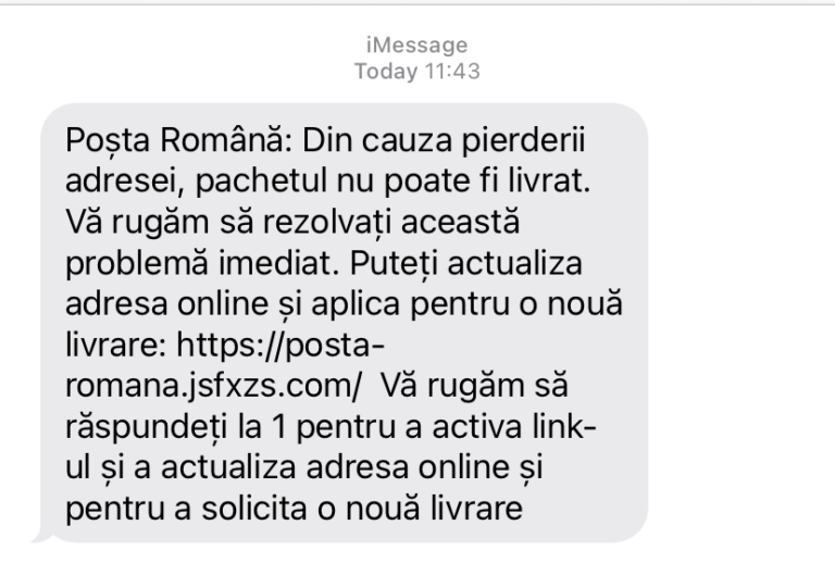Imaginea DIGI Romania și Poșta Română folosite în campanii de phishing ...